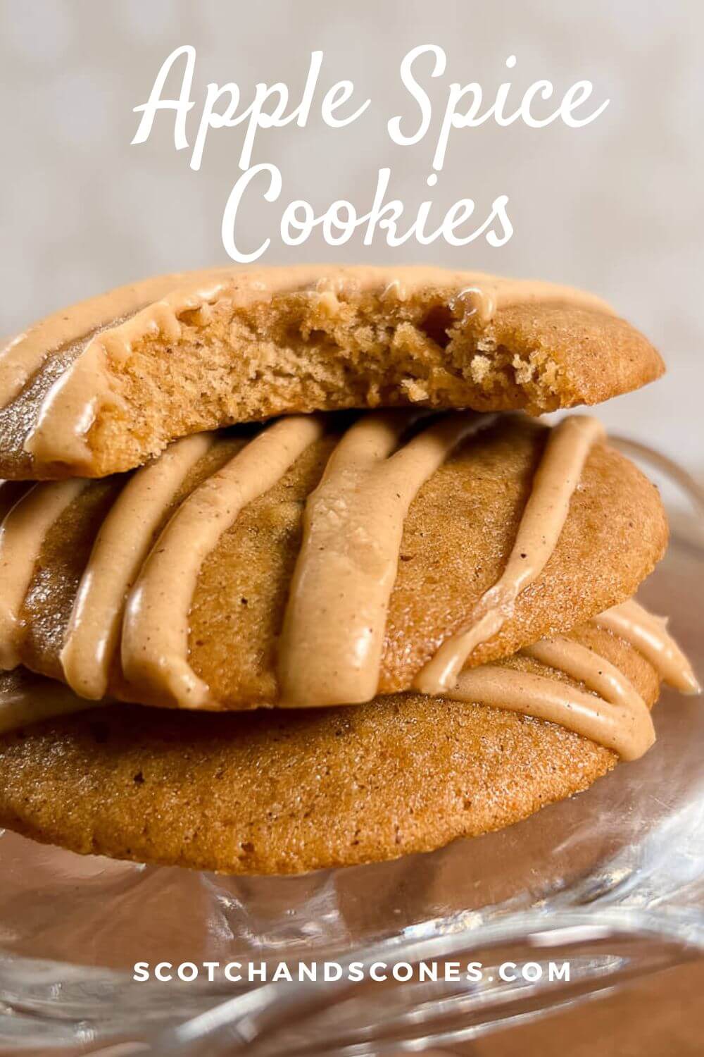 Apple Spice Cookies - Scotch & Scones