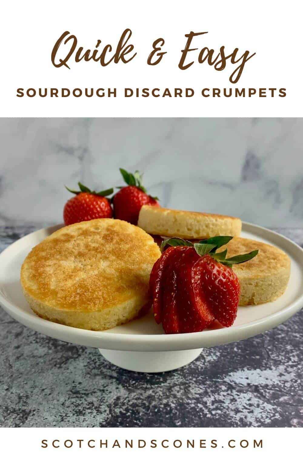 Sourdough Discard Crumpets - Scotch & Scones