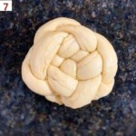 How to Braid a Four Strand Challah Two Ways - Scotch & Scones