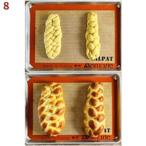 How to Braid a Six Strand Challah Two Ways - Scotch & Scones