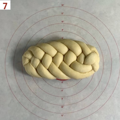 How to Braid a Six Strand Challah Two Ways - Scotch & Scones
