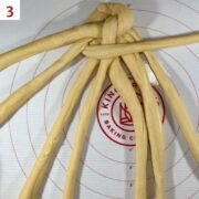 How to Braid an Eight Strand Challah Two Ways - Scotch & Scones