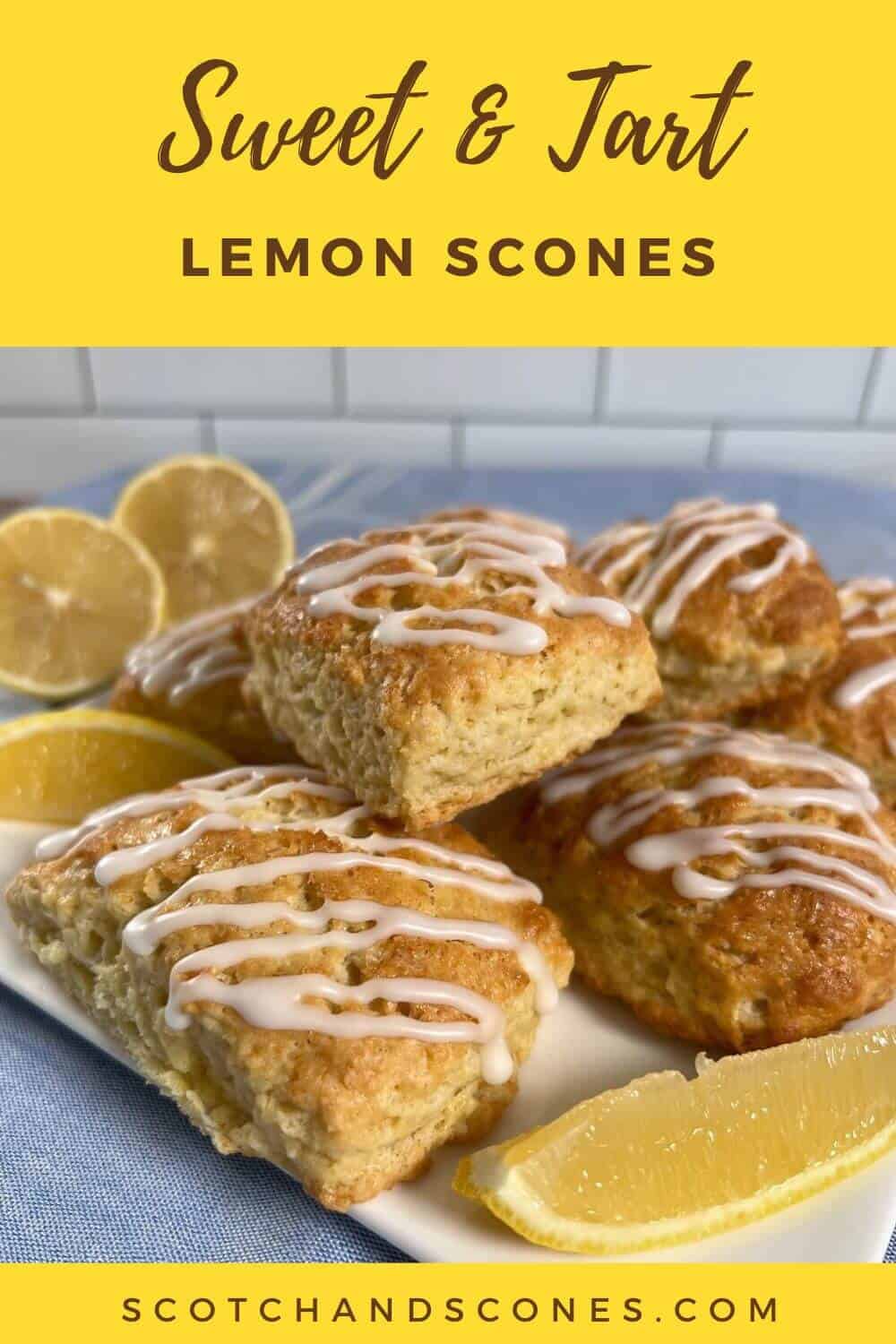 Lemon Scones - Scotch & Scones